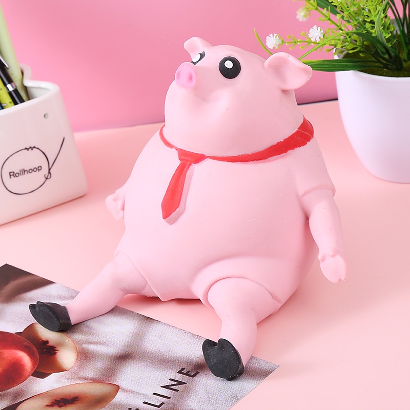 Kawaii Squeeze Pink Pigs Antistress Toy Cute Squeeze Animals Lovely ...