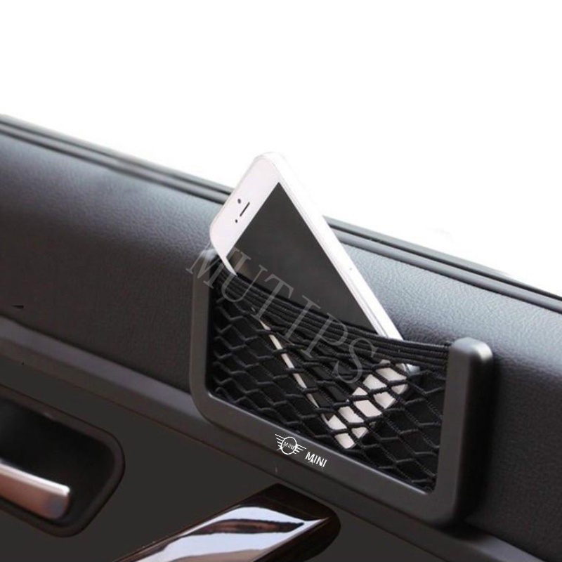 BMW High Quality Universal Car Seat Mesh Storage Bag Phone Holder ...
