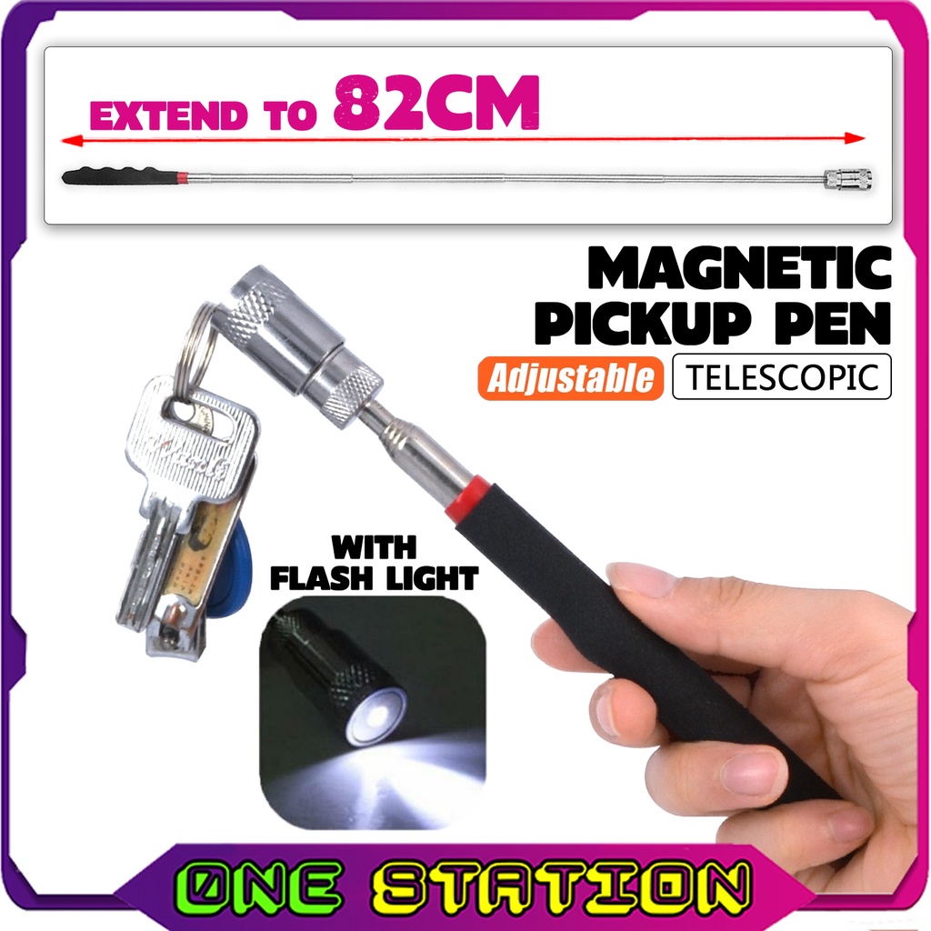 Magnetic Adjustable Extendable Telescopic Pickup Stick Magnet Pickup ...
