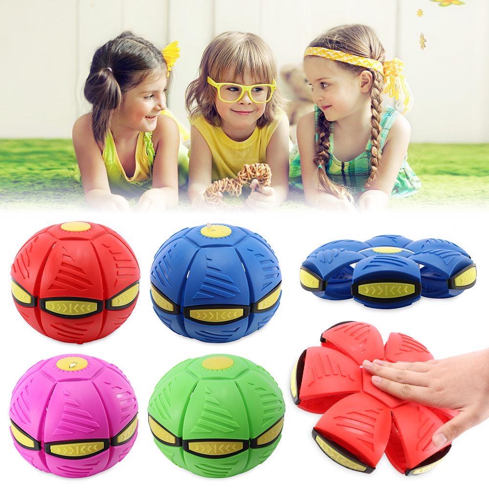 READY STOCK MAGIC FLYING SOUCER UFO BALL LED BALL MAGIC UFO FLAT TOYS ...