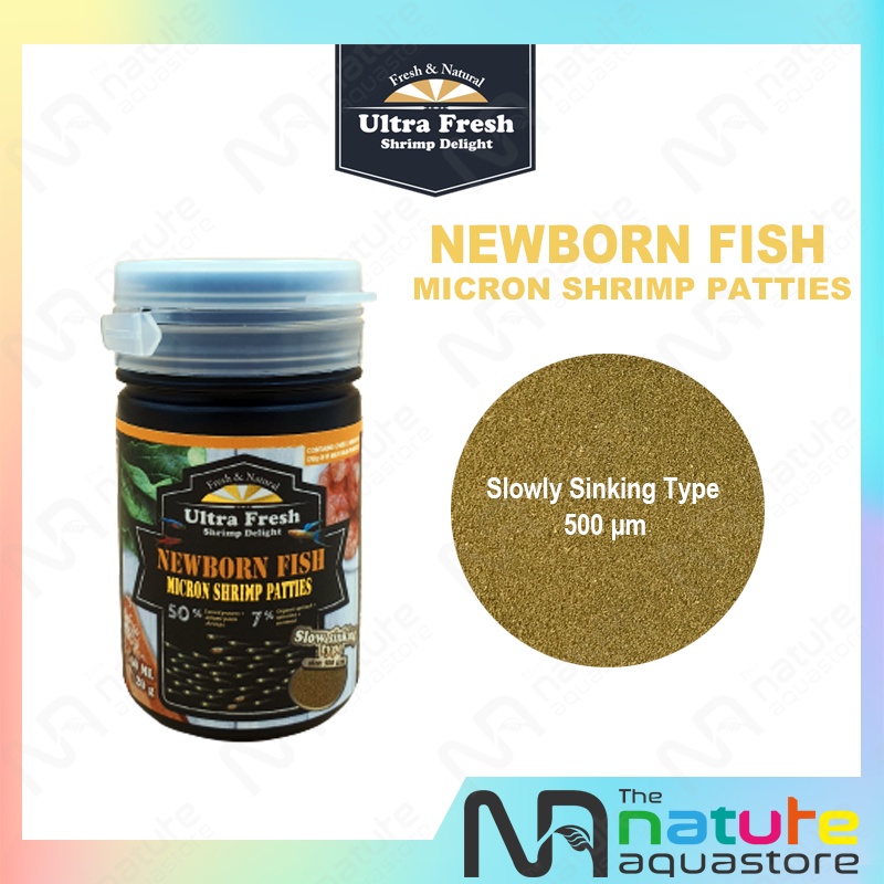 Azoo Ultra Fresh Newborn Fish Micron Shrimp Patties 20G | Shopee Malaysia