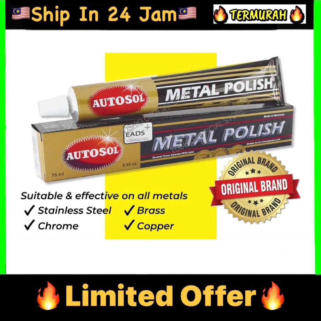 75ML AUTOSOL METAL POLISH MADE IN GERMANY SUITABLE FOR ALL METAL POLISH ...