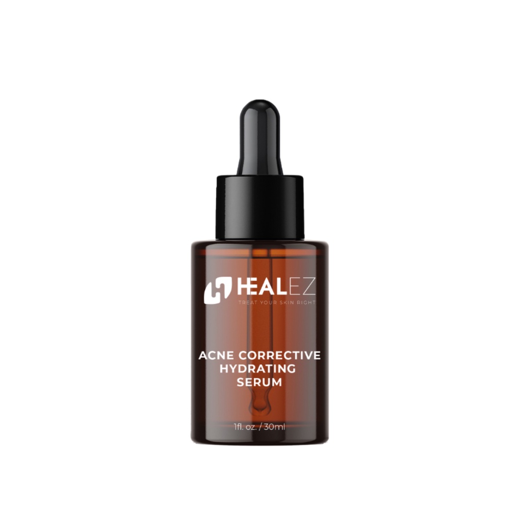 HEALEZ Acne Corrective Hydrating Serum / NEW Calming Cleanser / Daily ...