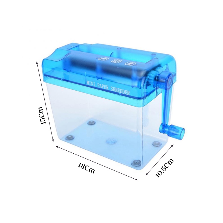 A4/A6 Paper Shredder Privacy Protection Manual Hand Crank Office ...
