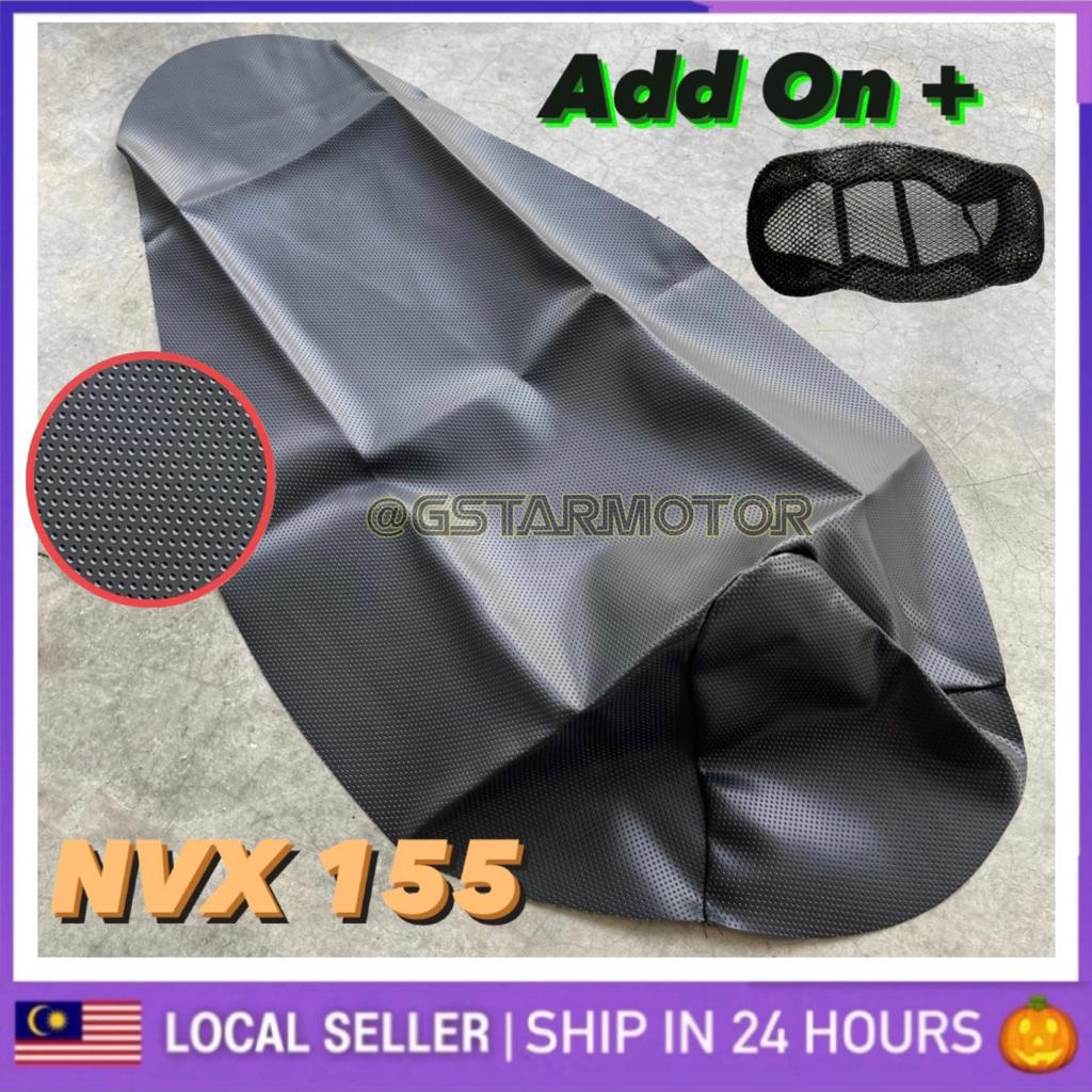 Seat Cover NVX NVX155 V1 Kain Yamaha + NET JARING SET SARUNG KAIN KULIT ...