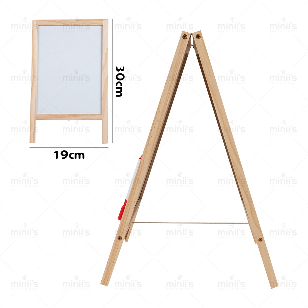 MINIIS PARTY Mini Menu Board Mini Chalk Board 2 In 1 Whiteboard ...