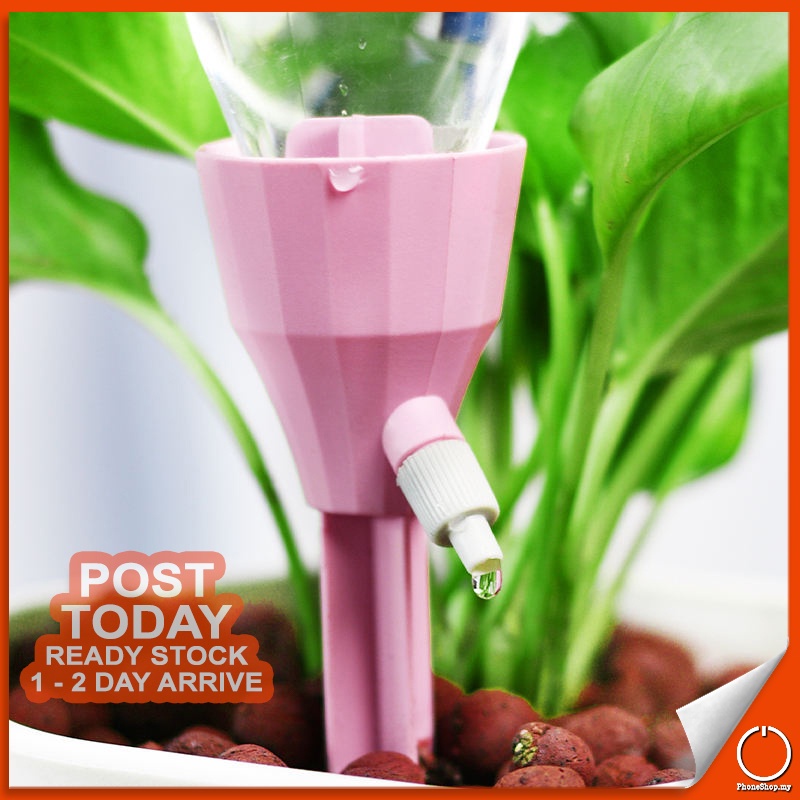 𝐄𝐀𝐒𝐘 𝐒𝐄𝐓𝐔𝐏 Self Watering System Kit Auto Drip Garden Flower Water ...