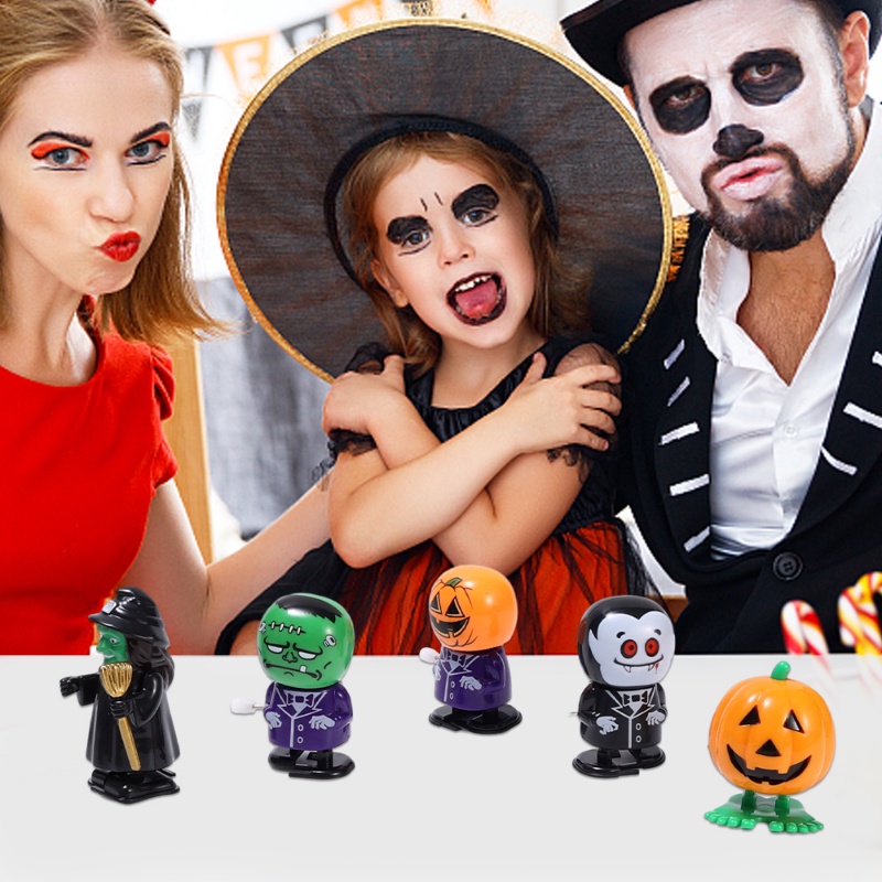 Funny Halloween Wind Up Toy / Pumpkin Ghost Vampire Zombie Clockwork ...
