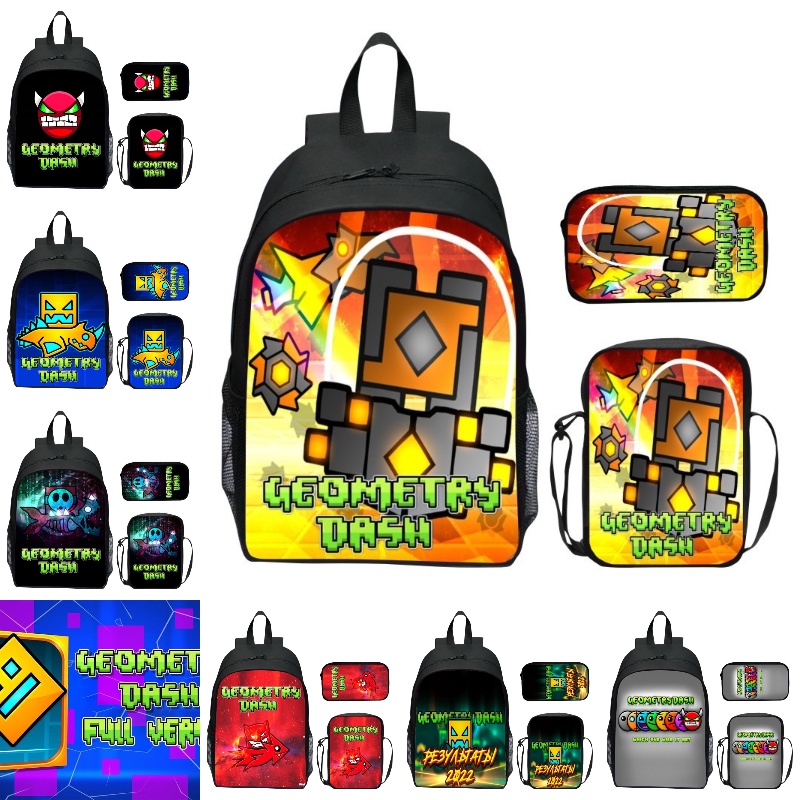 Dash Geometry Elementary School Backpack Cute And Fun Unisex Options ...