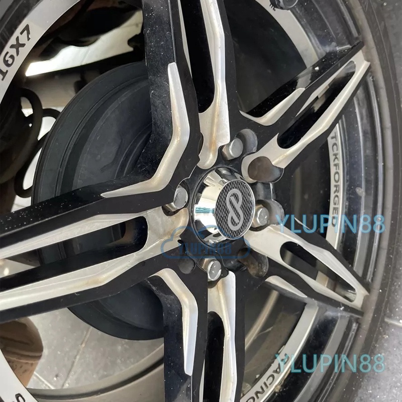 4pcs 68/64/60mm Enkei Chrome Car Styling Sport Rim Center Caps Emblem ...