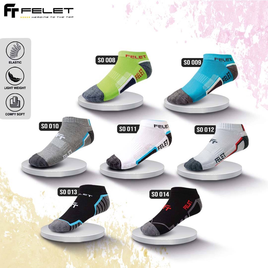 Fleet Felet Sport socks Comfy Sock Cotton Sock Outdoor Sport Running ...