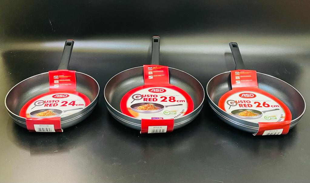ASD Non Stick Fry Pan 12/16/20/22/24/26/28/30cm | Shopee Malaysia