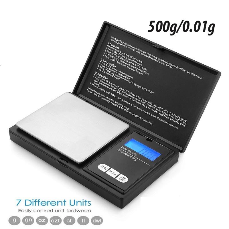 Portable Digital Scale 500 x 0.01g Mini Digital Jewellery Weighing ...