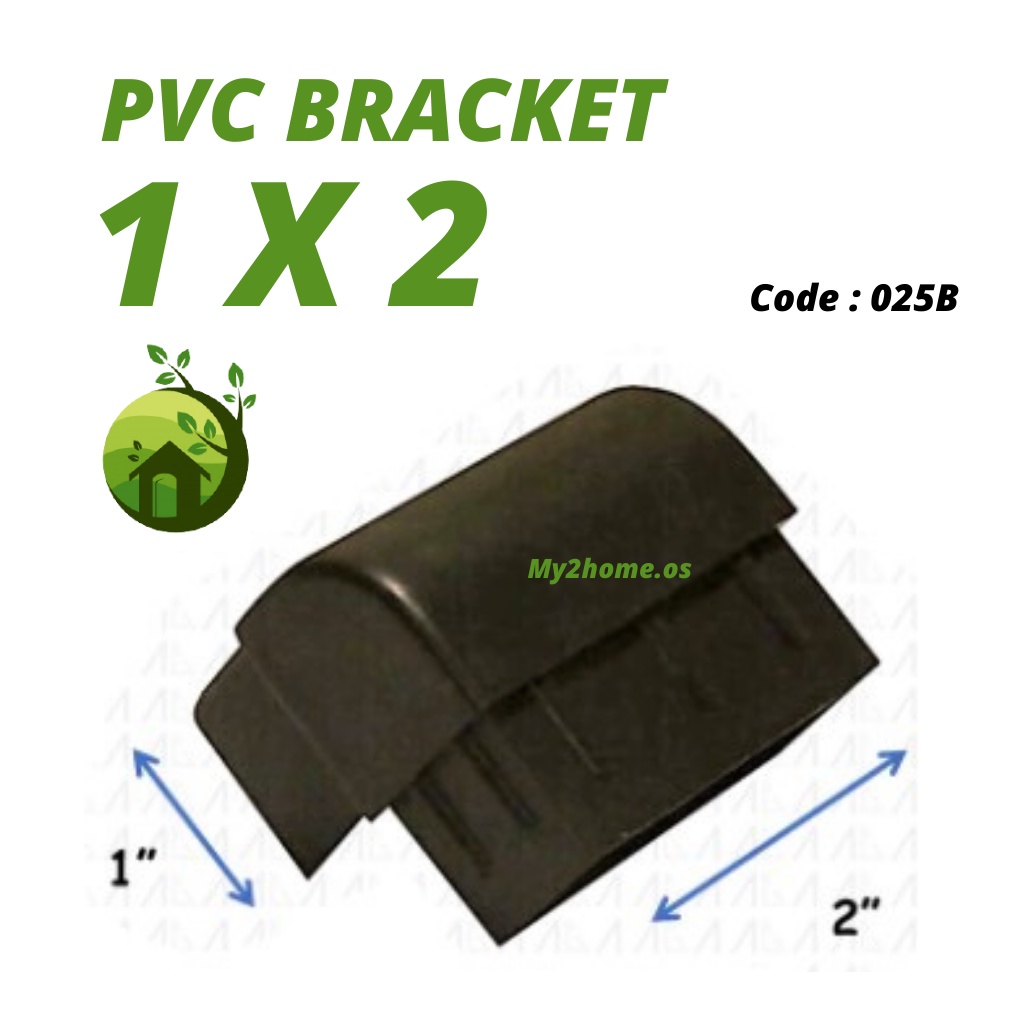 aluminium 1 X 2 two way PVC Outer Corner Hollow Bracket Code 025 ...