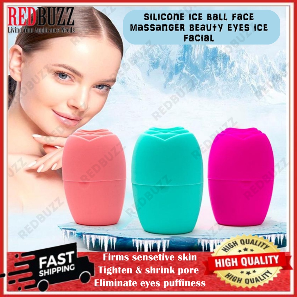 REDBUZZ Ice Face Roller Face Eye Reusable Beauty Ice Facial Contour ...