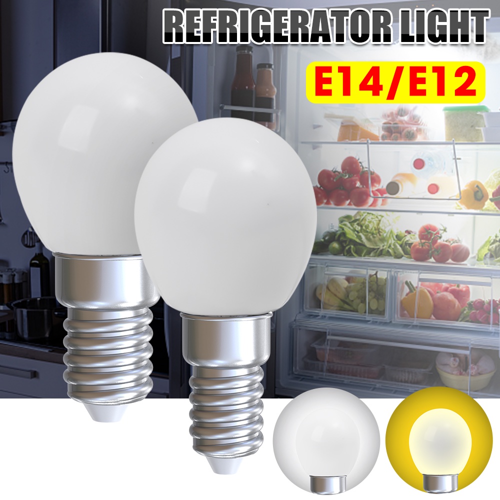 LED E14/E12 Fridge Light Bulb Screw Bulb for Refrigerator Display ...
