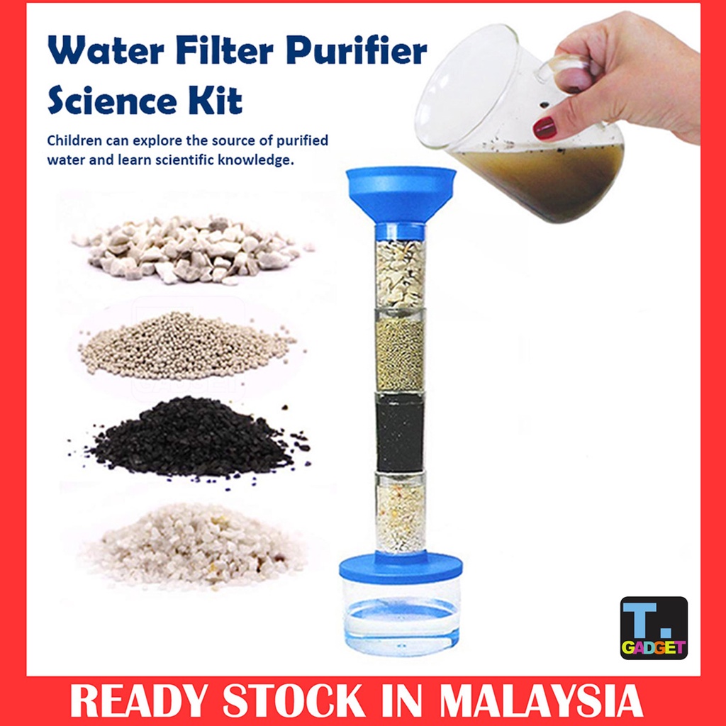 DIY Water Filter Purifier Science Kit For Children School Science ...