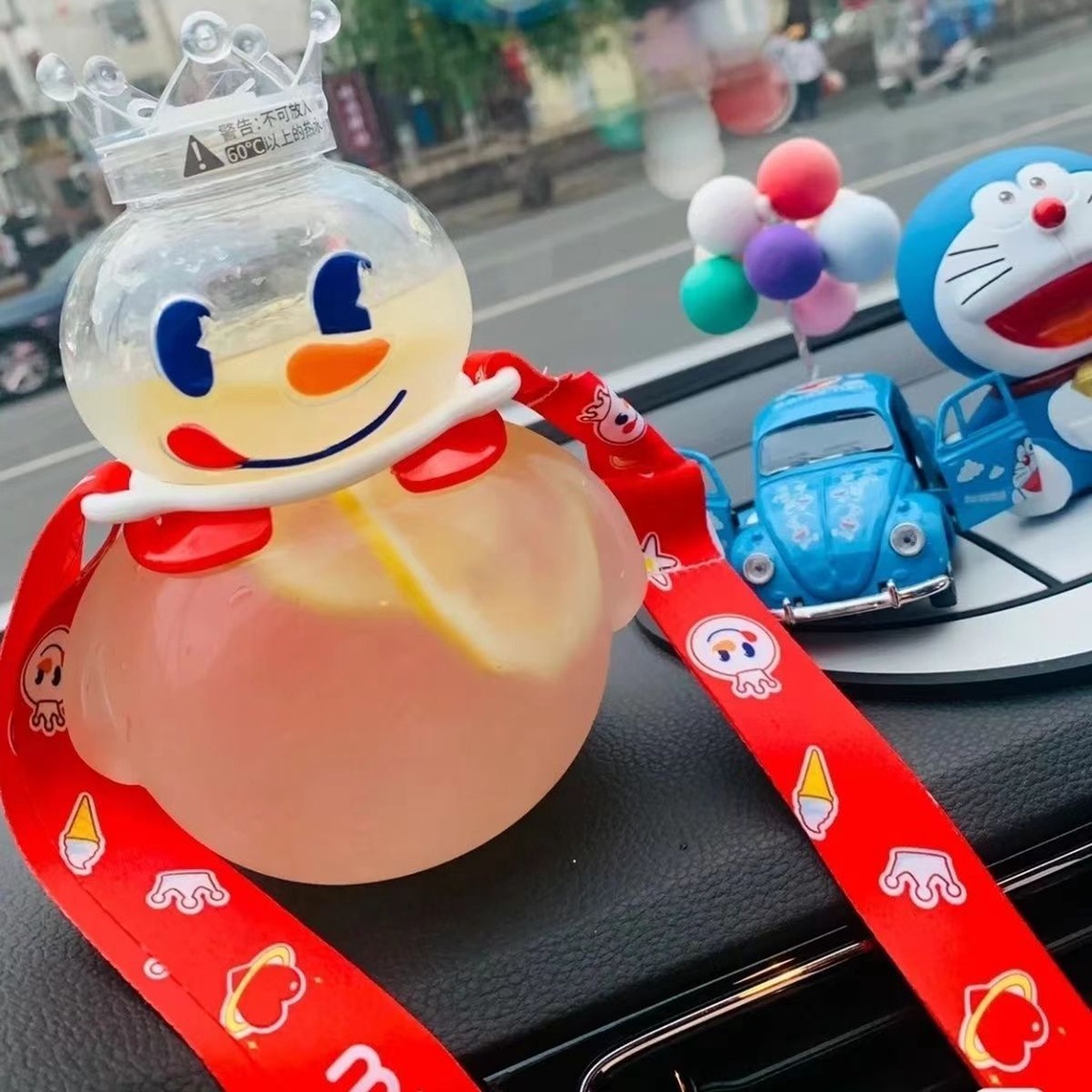 MIXUE students Lovely Portable transparent Large Capacity Water Cup ...