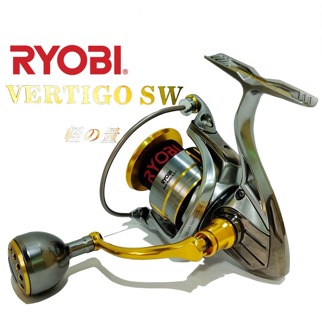 RYOBI VERTIGO SW SPINNING REEL | Shopee Malaysia