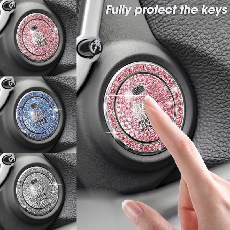 Universal Automotive Keyhole Self Adhesive Sticker/ 2 In1 Car Start ...