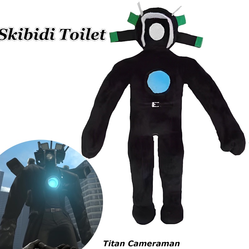 Skibidi Toilet Plush Figure Titan Cameraman Character Soft Stuffed Toy ...