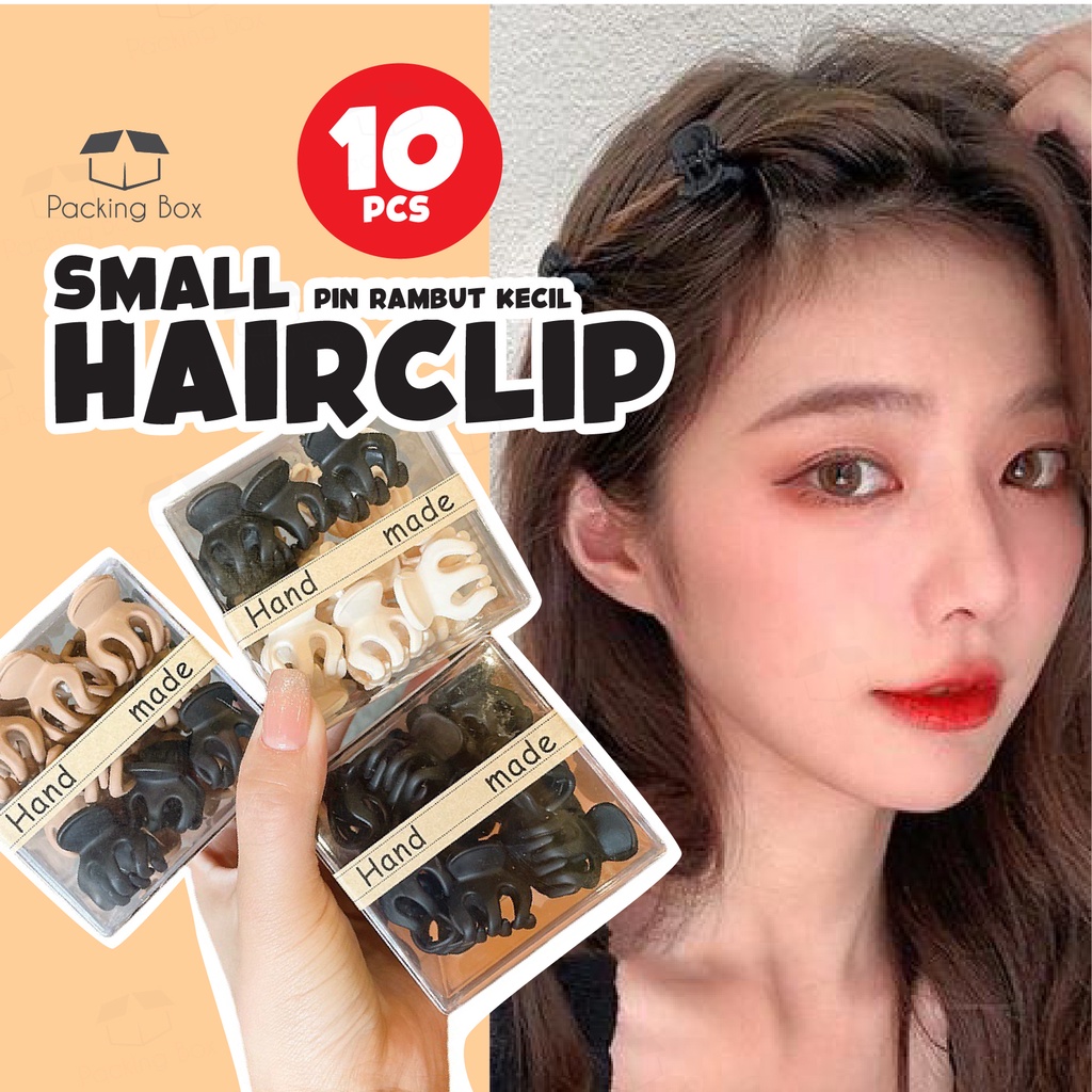 PKB korean hair clip set cute mini flower hair clamp | Shopee Malaysia