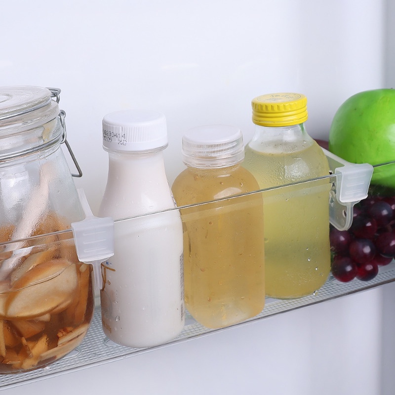 [ Featured ] Fridge Side Door Food Baffle / Movable Drinks Can ...