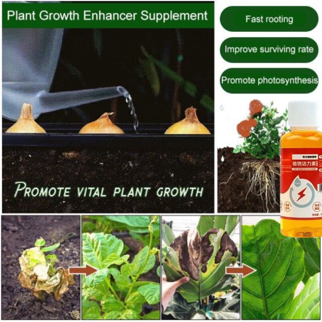 Plant Growth Vitalizer Vitality Liquid Organic Hydroponics Fertilizer ...