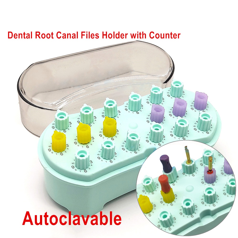 Dental Disinfection Box Sterilizer Case Disinfection Boxes Endo Root Canal File Files Holder ...