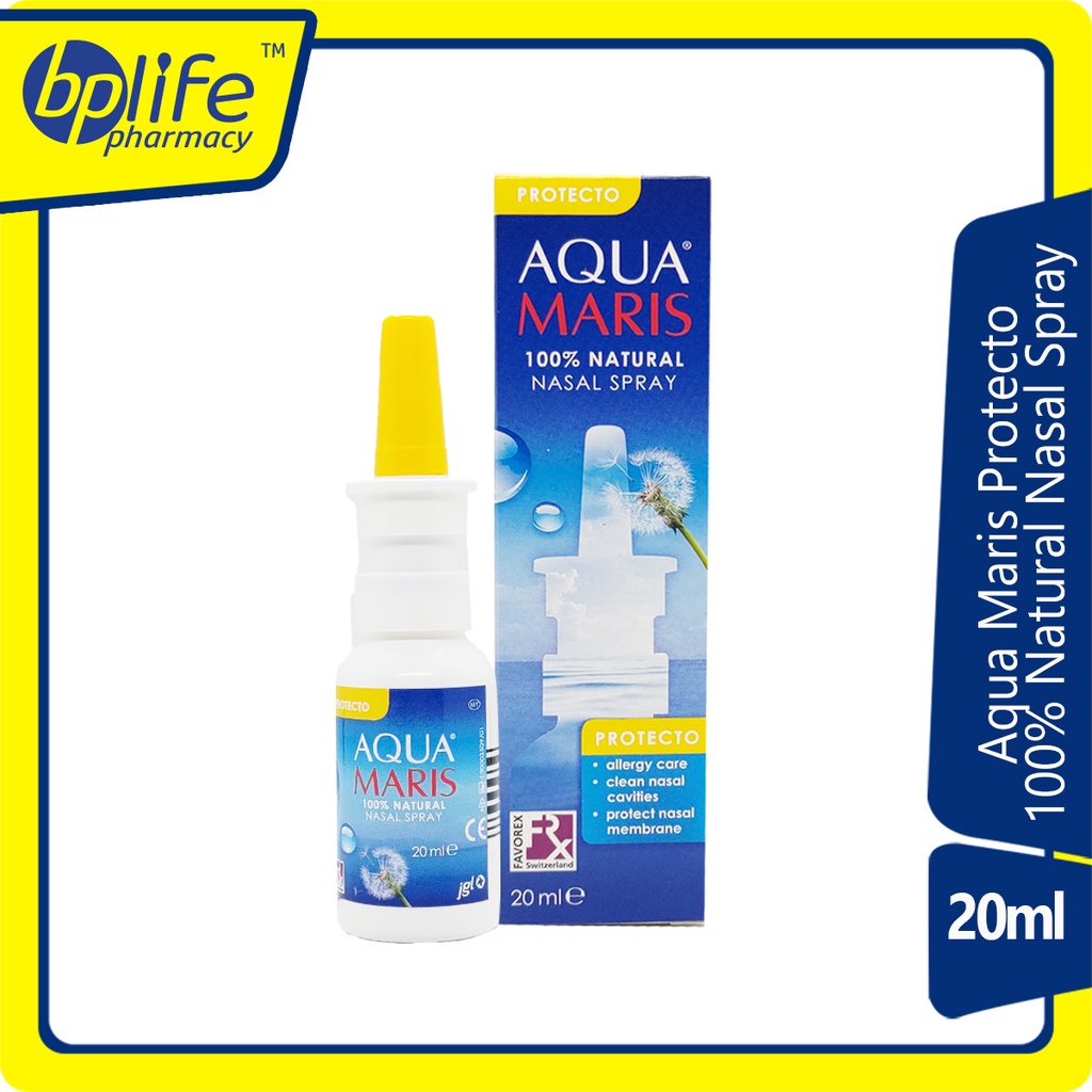 Aqua Maris Protecto 100% Natural Nasal Spray 20ml (Exp 09/2025 ...