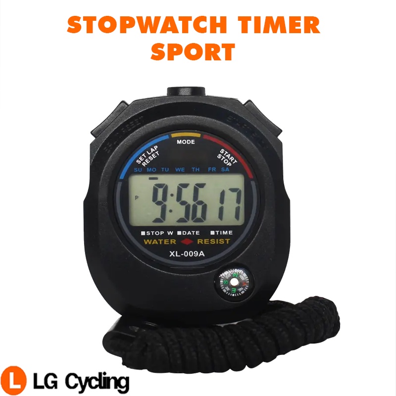 Stopwatch Timer Multifunctional Outdoor Sports Clock Digital Timing ...