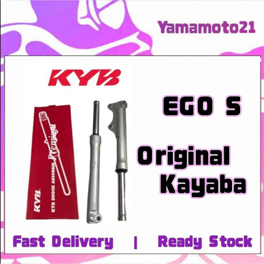 (KYB) EGO-S EGOS EGO S SOLARIZ SOLARIS SOLARIZ EGOS Fi EGO S Fi Front Fork Assy Silver 1027 1028 ...
