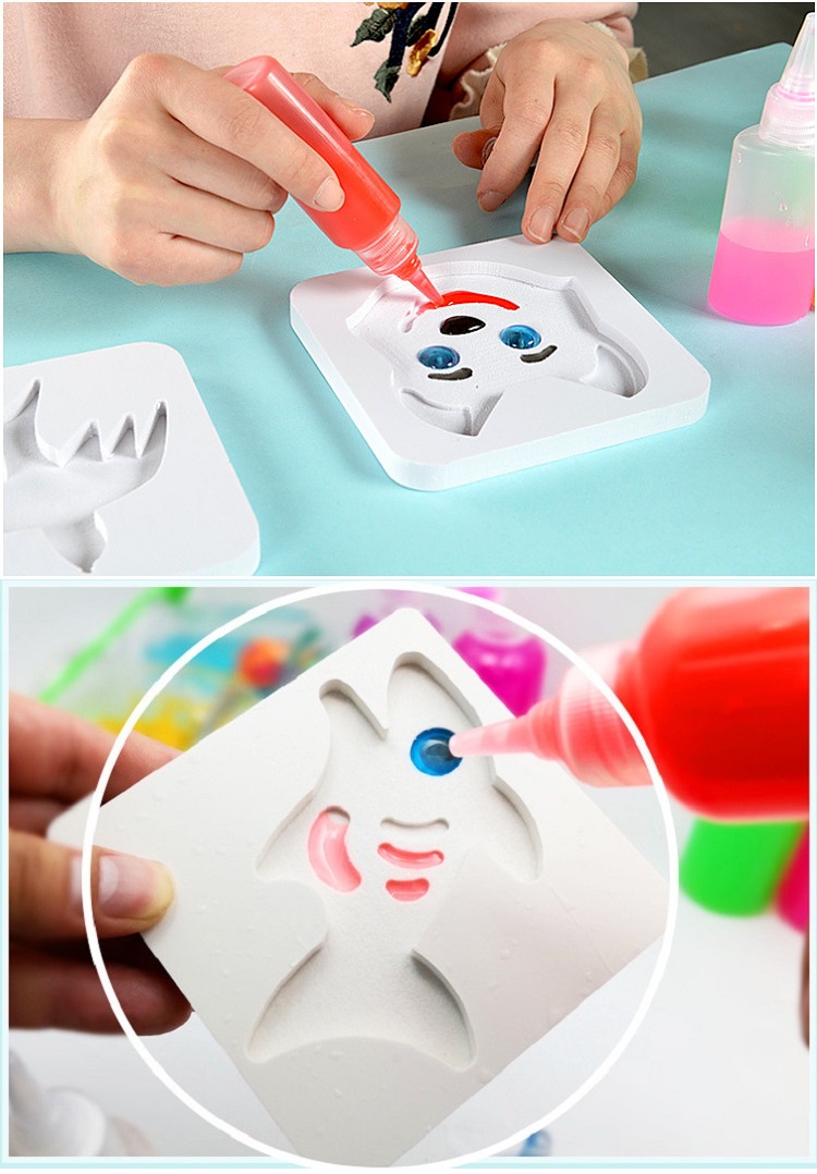 DIY Magic Water Elf Set Kids Bath Water Sensory Toy Educational Crystal ...