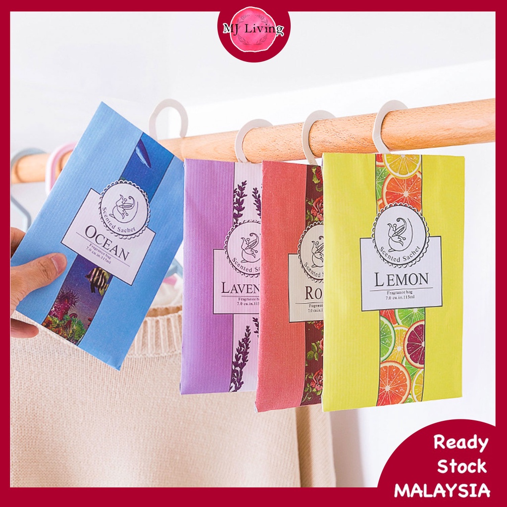 Hanging Fragrant Sachet Bag Cupboard Wardrobe Closet Perfume Air Fresh ...