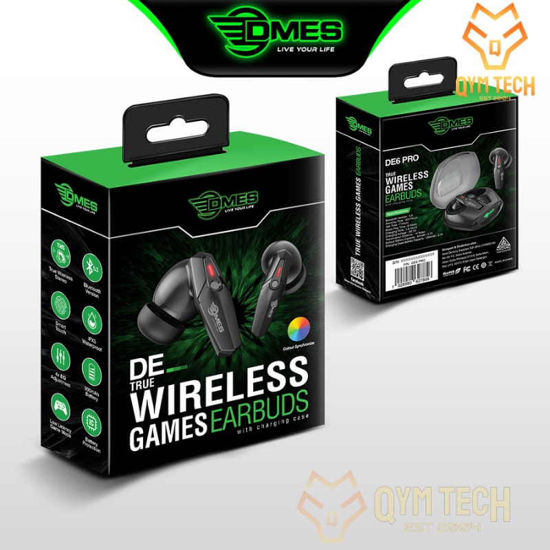 Dmes DE6Pro Wireless Earbuds | Shopee Malaysia