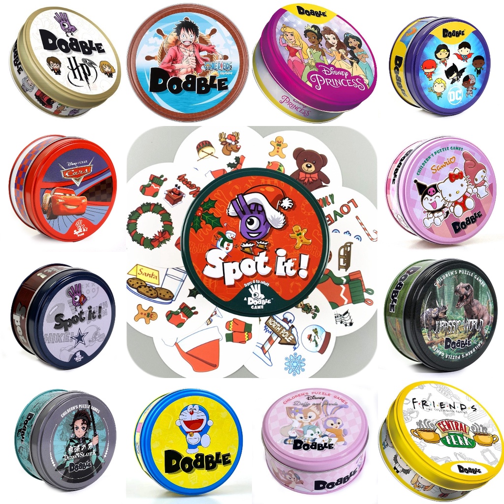 Game Spot It Versatile Game For Emotional Development Dobble ...