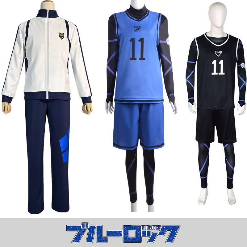 Adult BLUE LOCK Anime Isagi Yoichi Cosplay Costume School Uniform Adult ...