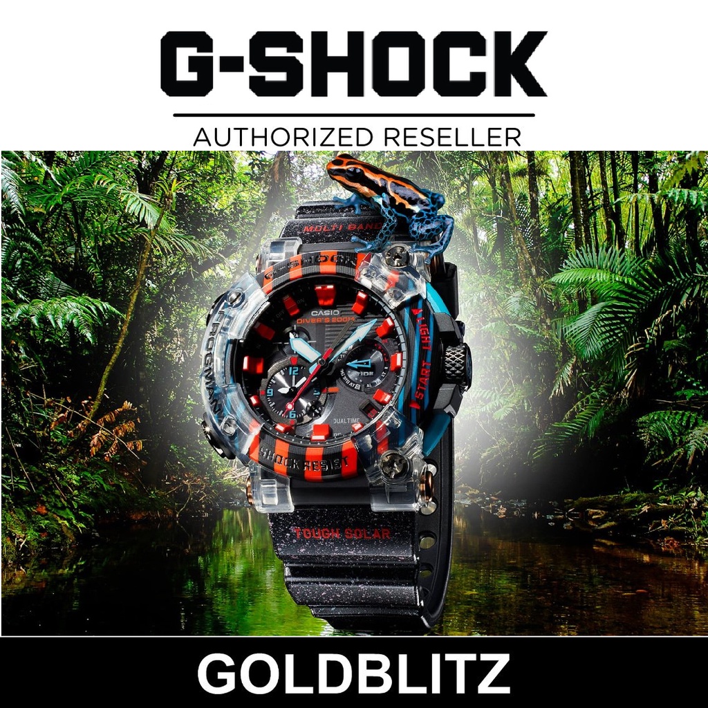 Casio G-Shock FROGMAN GWF-A1000APF-1A Poison Dart Frog GWF-A1000APF-1 ...