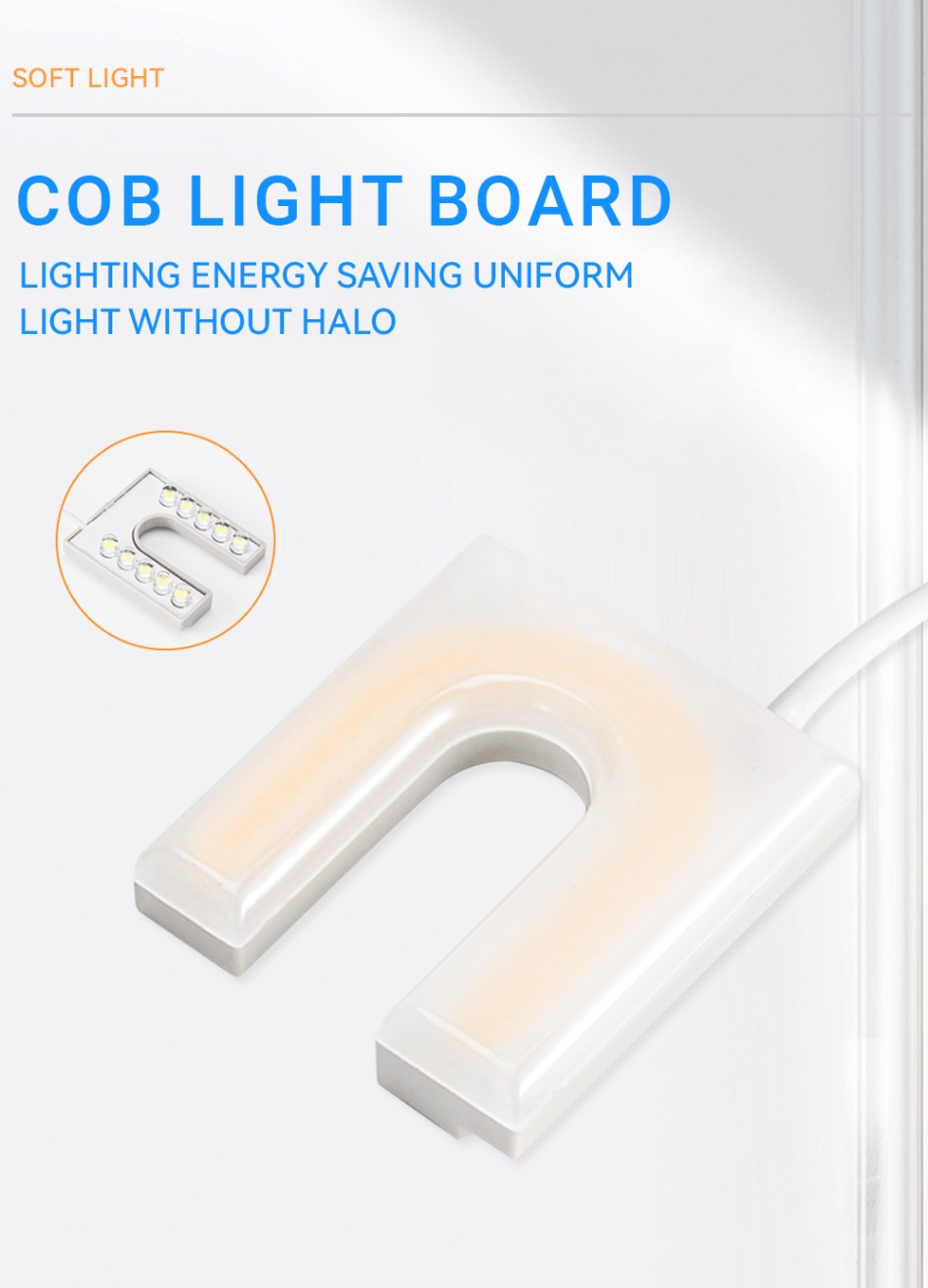 10 LED Sewing Machine Light U Shape Industrial Lighting Lamp Magnetic ...
