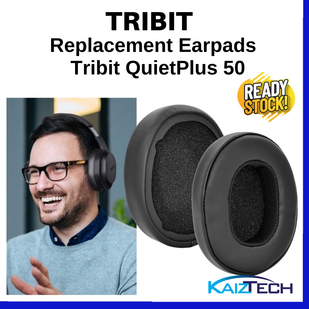 1Pair Tribit Quietplus 50 Headphone Replacement Ear Pads Cushion Earpad ...