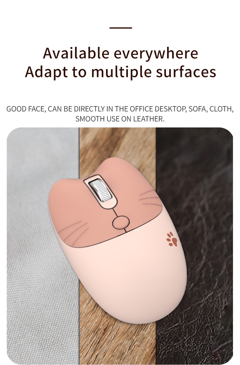 Mofii M3 Super Cute Cat Mouse Handy Wireless Mouse PC Laptop Office ...