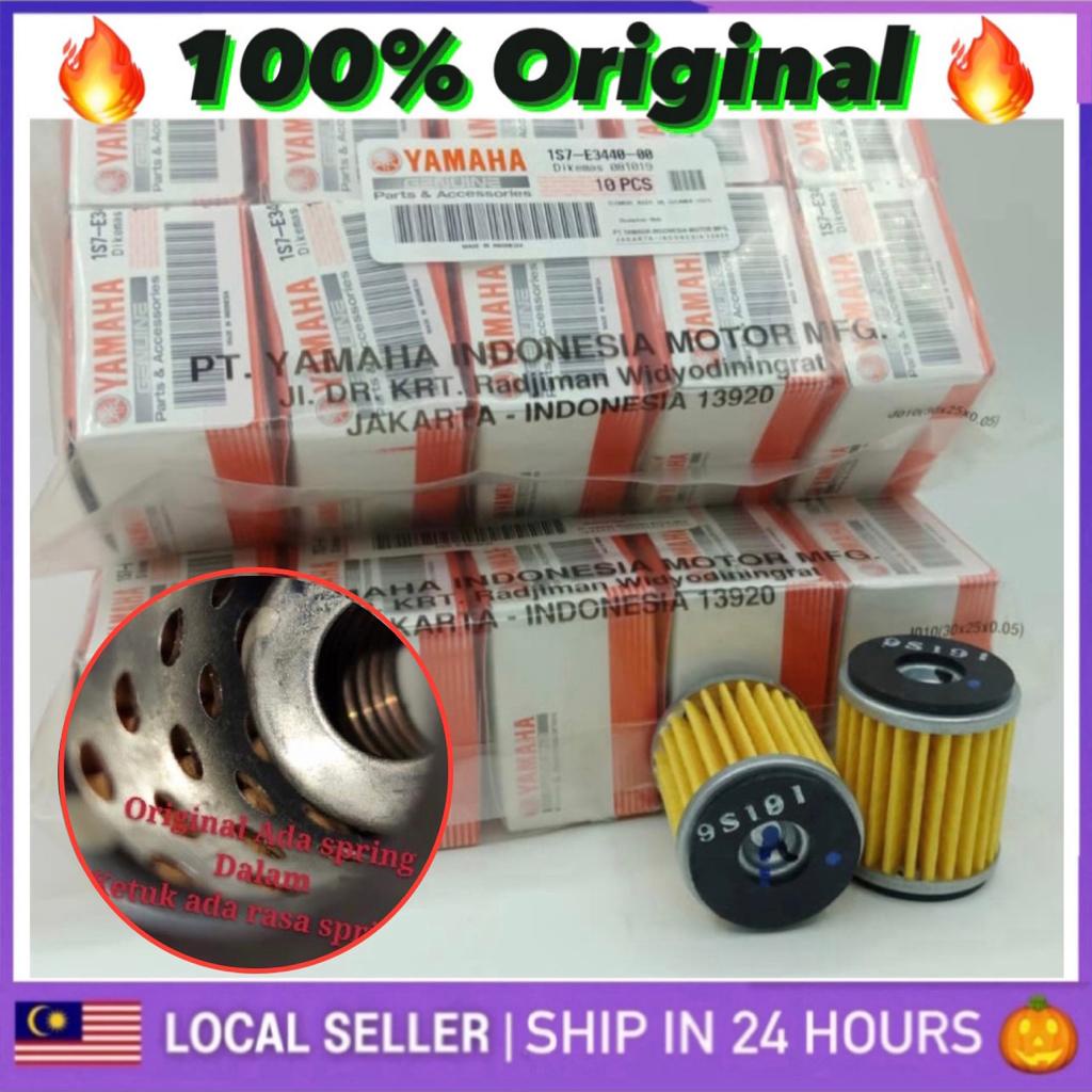 LC 4T OIL FILTER PENAPIS MINYAK HITAM YAMAHA LC135 Y15 Y16 LAGENDA Z ...