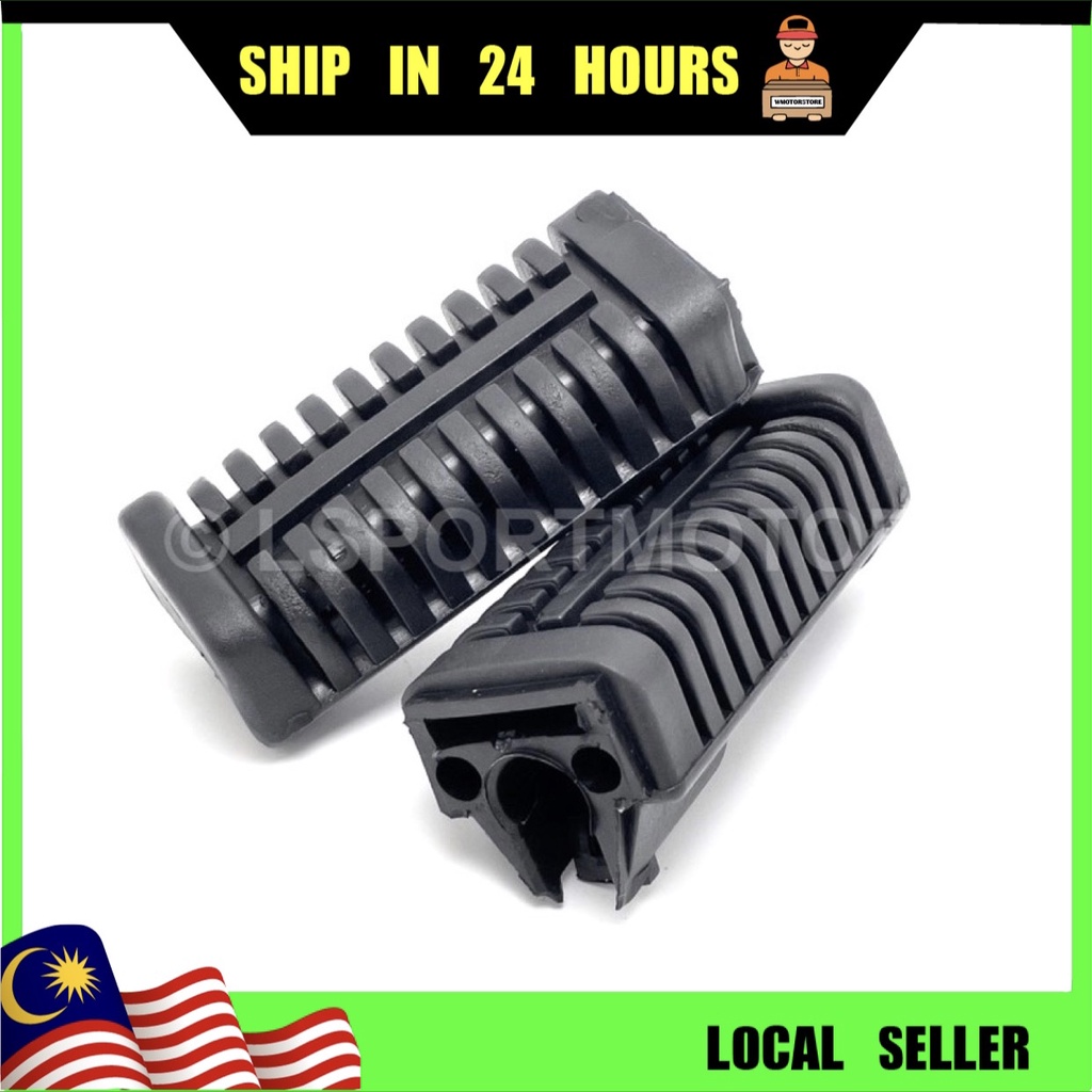 FRONT FOOTREST RUBBER KAKI PIJAK DEPAN GETAH MODENAS KRISS KRISS110 KRISS1 KRISS2 KRISS120 MR1 ...