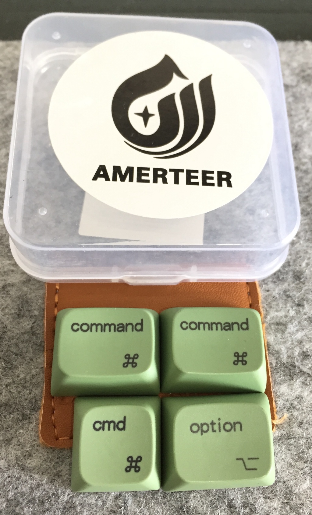 For Mac 4 Keys Keycap Set XDA/MDA Profile PBT Dye-Sub For Mechanical ...