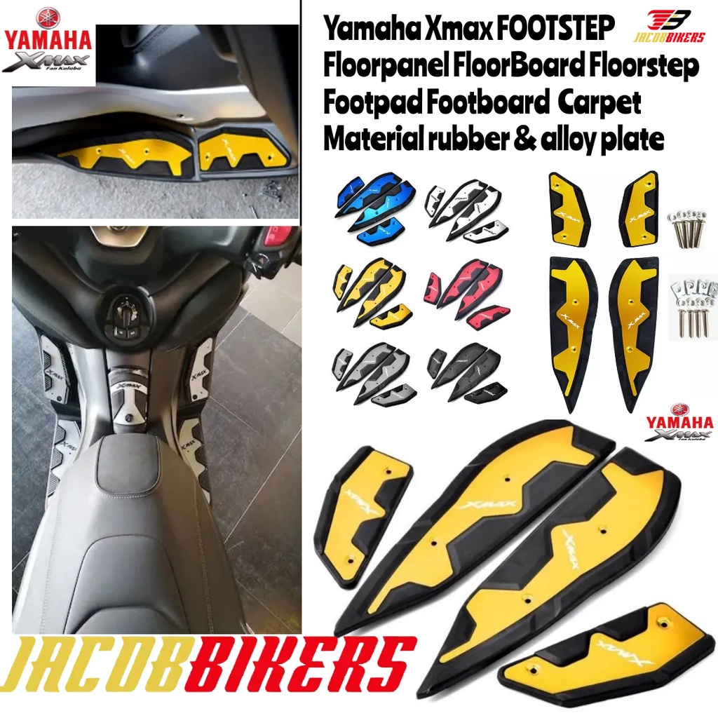 YAMAHA XMAX 250/300 FOOTSTEP Floorpanel FloorBoard Floorstep Footpad ...
