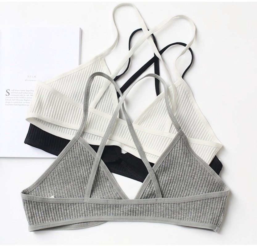 ZXYOUPING Sexy Bra for Women Underwear Sets Cotton Sports T Back Non ...