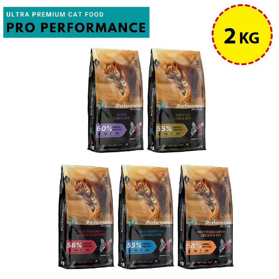Pro Performance Ultra Premium Cat Food - 2kg | Shopee Malaysia