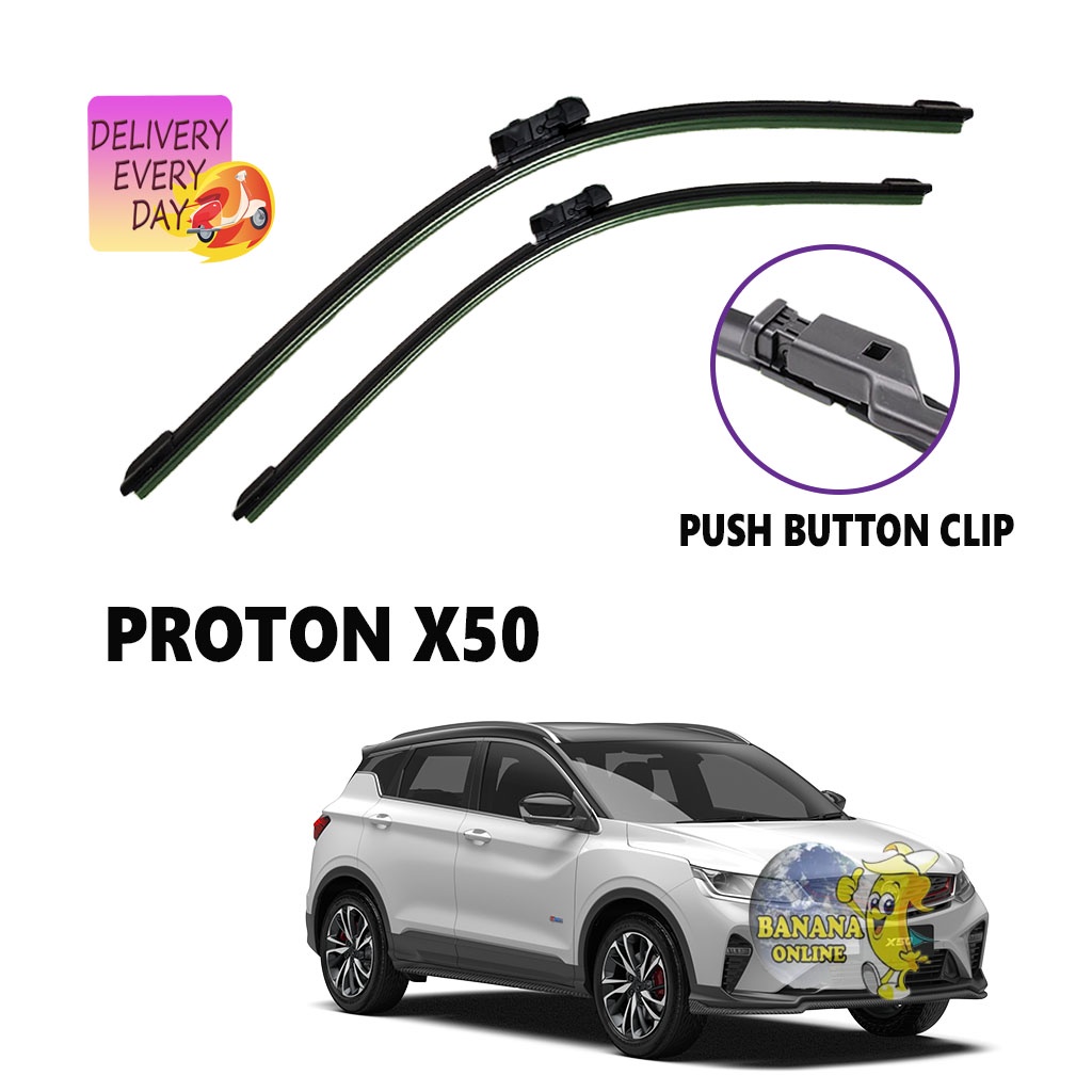 Soft Wiper Rubber - Proton X50 / Mazda CX-5 (24"/18") | Shopee Malaysia
