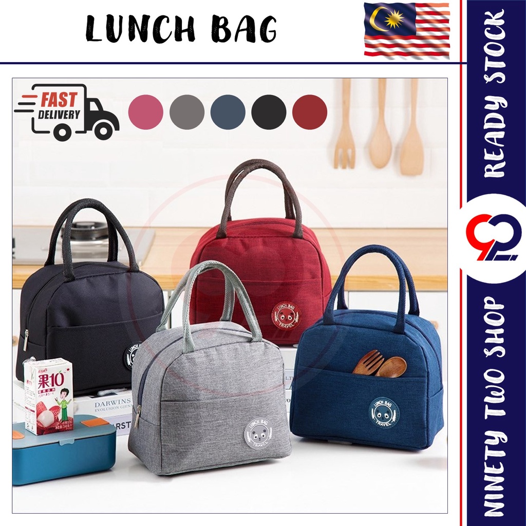 Insulated Lunch Box Bag Cartoon Kids Adults Animal Reusable Thermal ...
