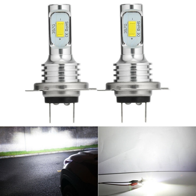 2PCS LED Fog Lights Car LED Lights Hi/Lo Beam Fog Lam Speed 4000LM ...
